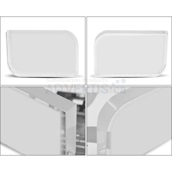 Sublimation Smooth Square Glass Crystal, 6x8 cm (2.35"x3.15") - CR6-8SMSQ