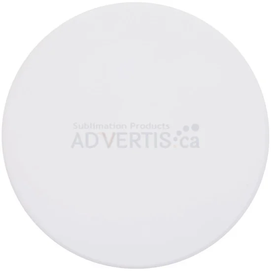 Sublimation Round Ceramic Mug Coaster, 10 cm (4 pcs) - CSR-CER-RND