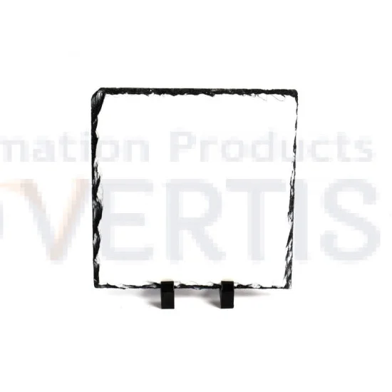 Sublimation Square Photo Slate Rock Stone, 14x14 cm. - RS14-14
