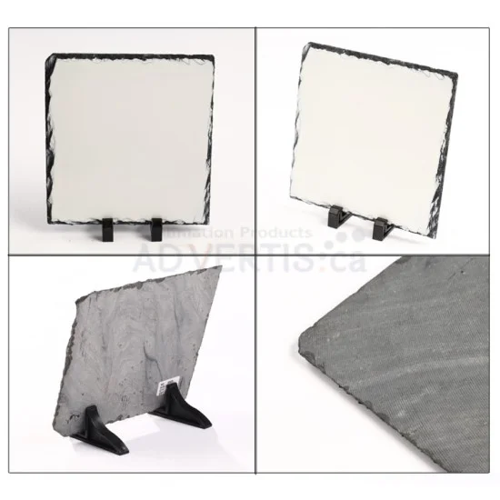 Sublimation Square Photo Slate Rock Stone, 20x20 cm. - RS20-20SQ