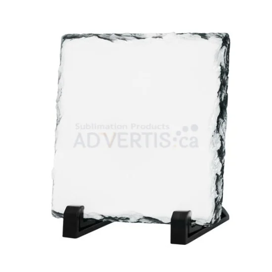 Sublimation Square Photo Slate Rock Stone, 20x20 cm. - RS20-20SQ